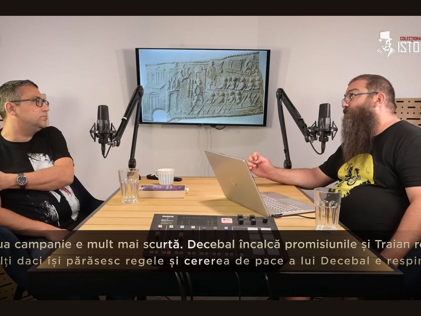 PODCAST. Războaiele dintre daci și romani: căderea Daciei. Columna lui ...